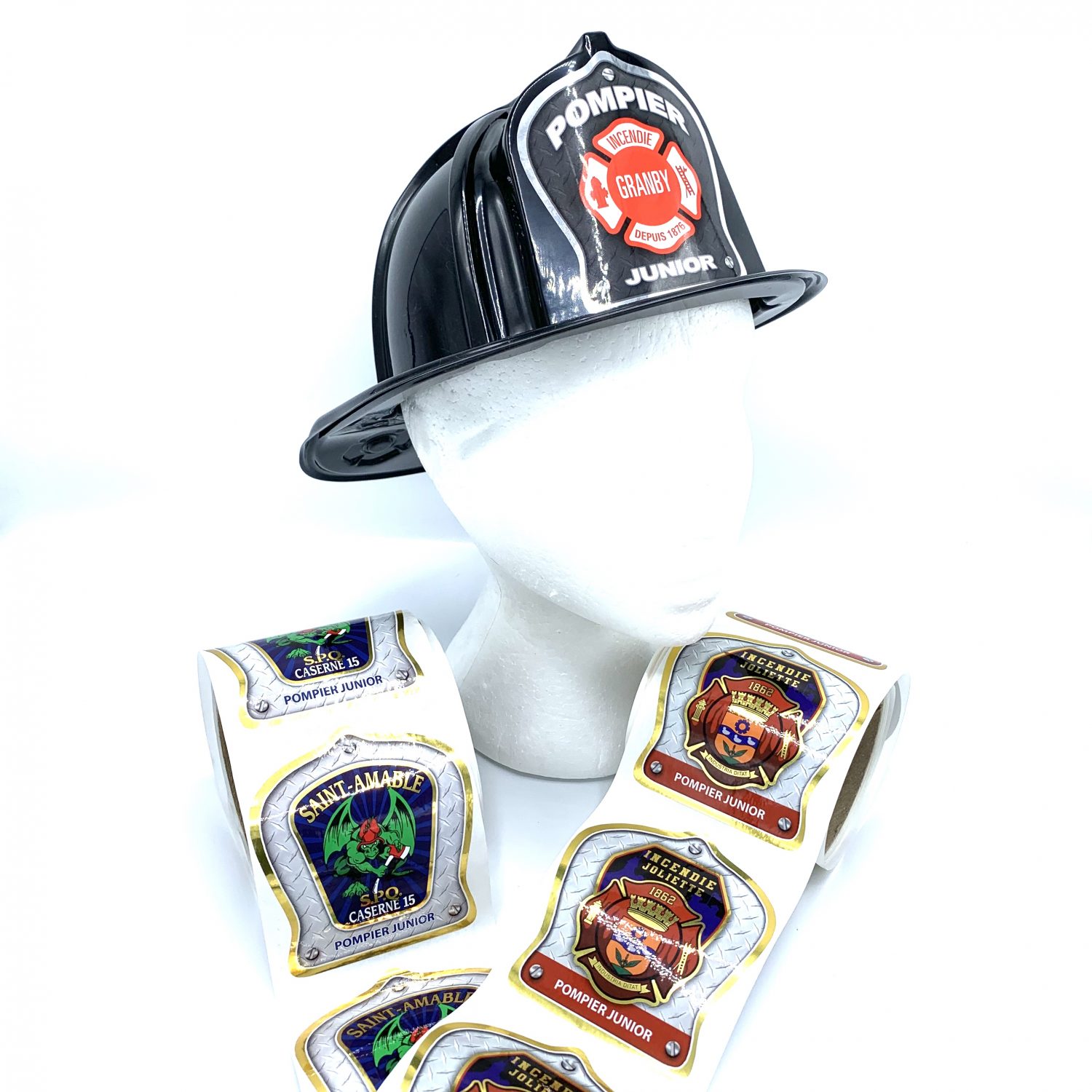 Chapeaux de pompier (personnalisés) | Yvon Larosé